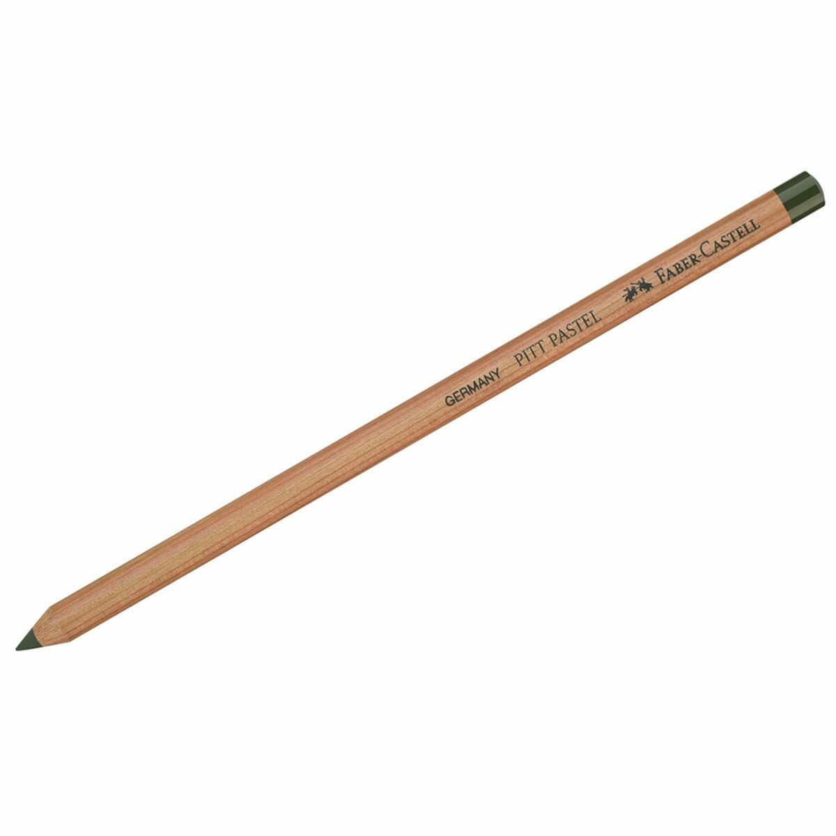 Карандаш пастельный Faber-Castell Pitt Pastel, цвет 174 хром зеленый непрозрачный, 72шт. (112274)