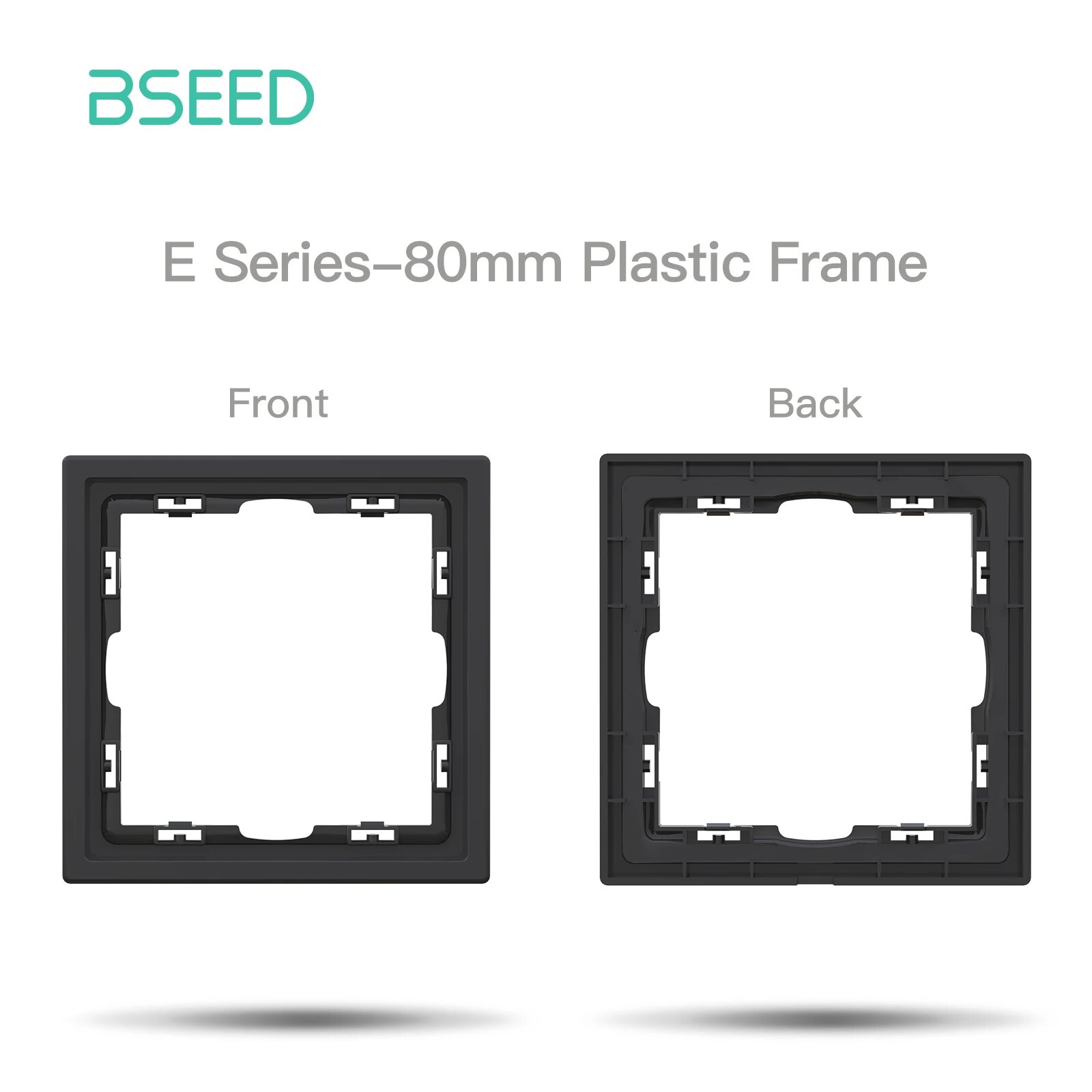 BSEED механические выключатели света и розеток USB Type-C 1/2/3 клавиш 80mm Frame