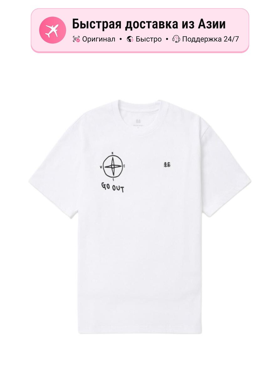 Футболка KOLON SPORT KOLON SPORT x INAPSQUARE