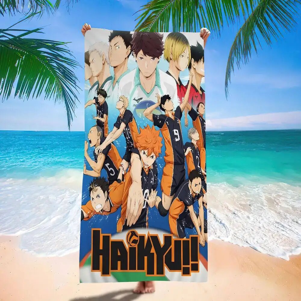 Банное полотенце Haikyuu Anime Volleyball микрофибра Polyester 70x150cm, z6