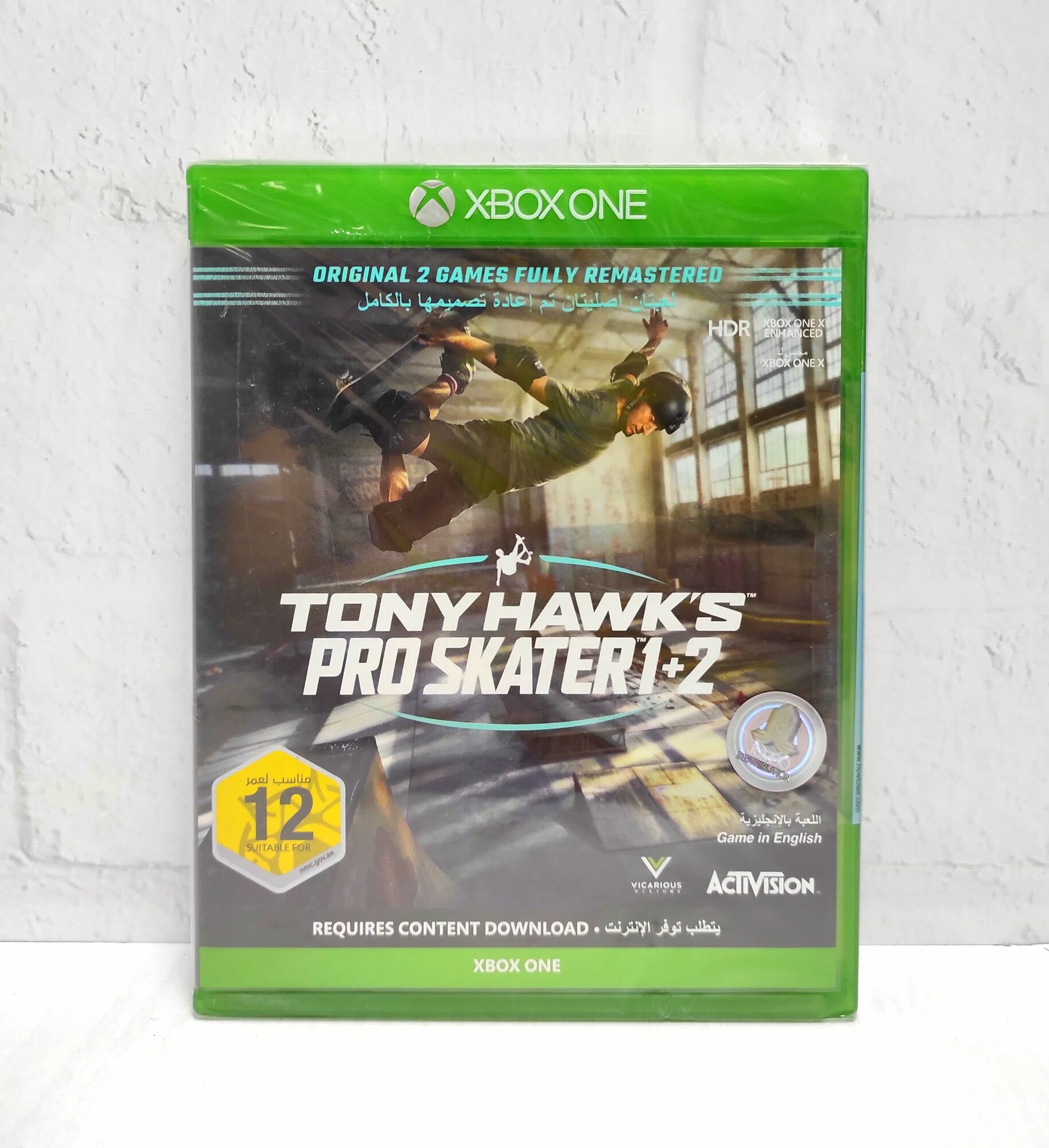 Tony Hawks Pro Skater 1+2 Английский язык Видеоигра на диске Xbox One / Series