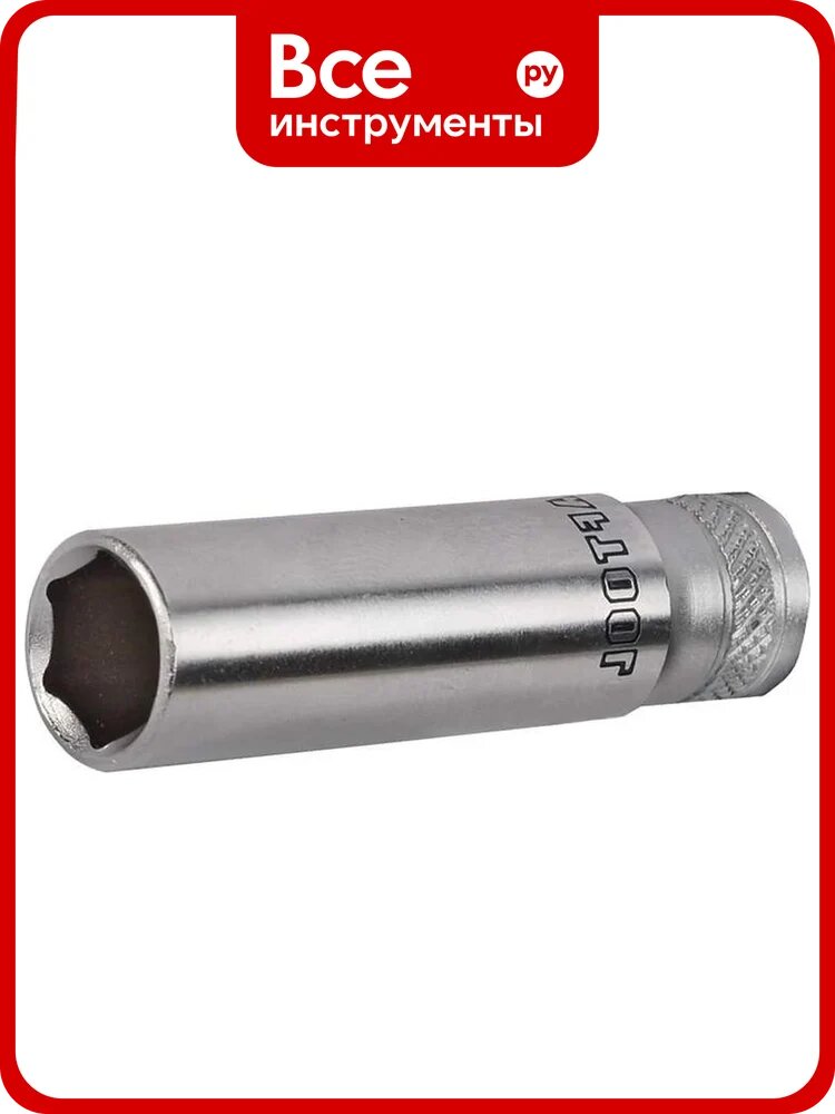 Головка торцевая удлиненная (FLANK; 1/4"; 6 мм) KRAFTOOL 27817-06_z01