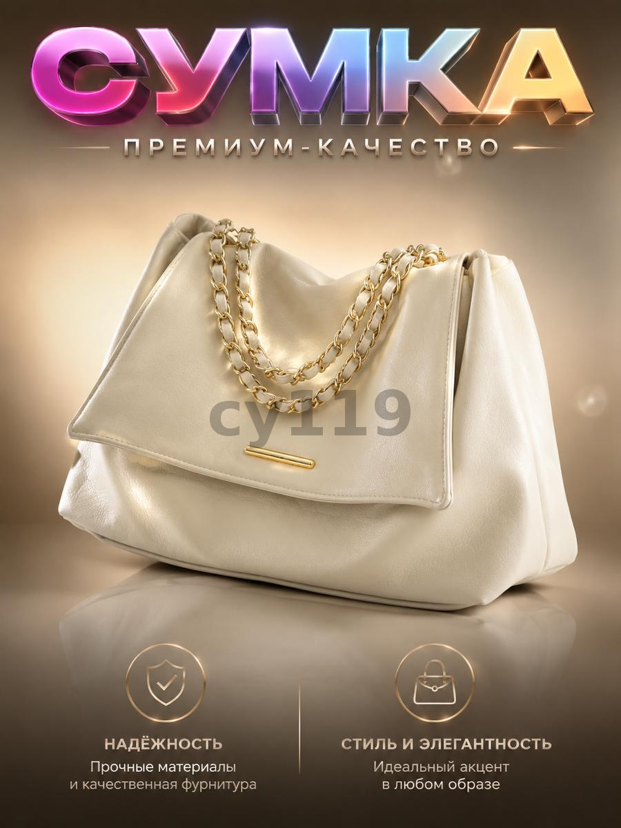 Ремень для сумки барсетка  Тоут с цепью