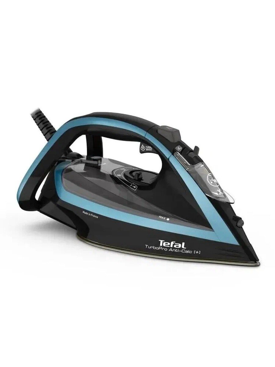 TEFAL Паровой утюг Turbo Pro FV5695 с системой защиты от накипи