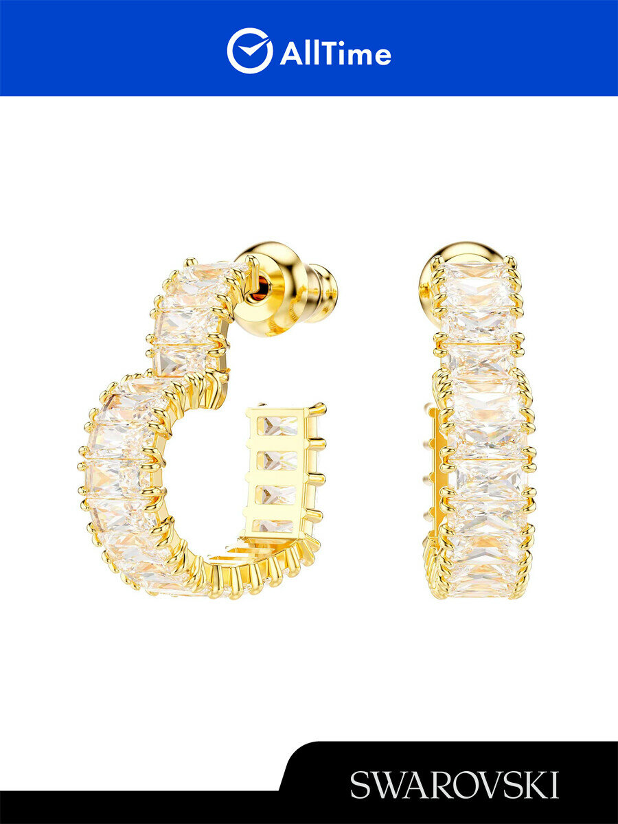 Серьги SWAROVSKI, кристаллы Swarovski