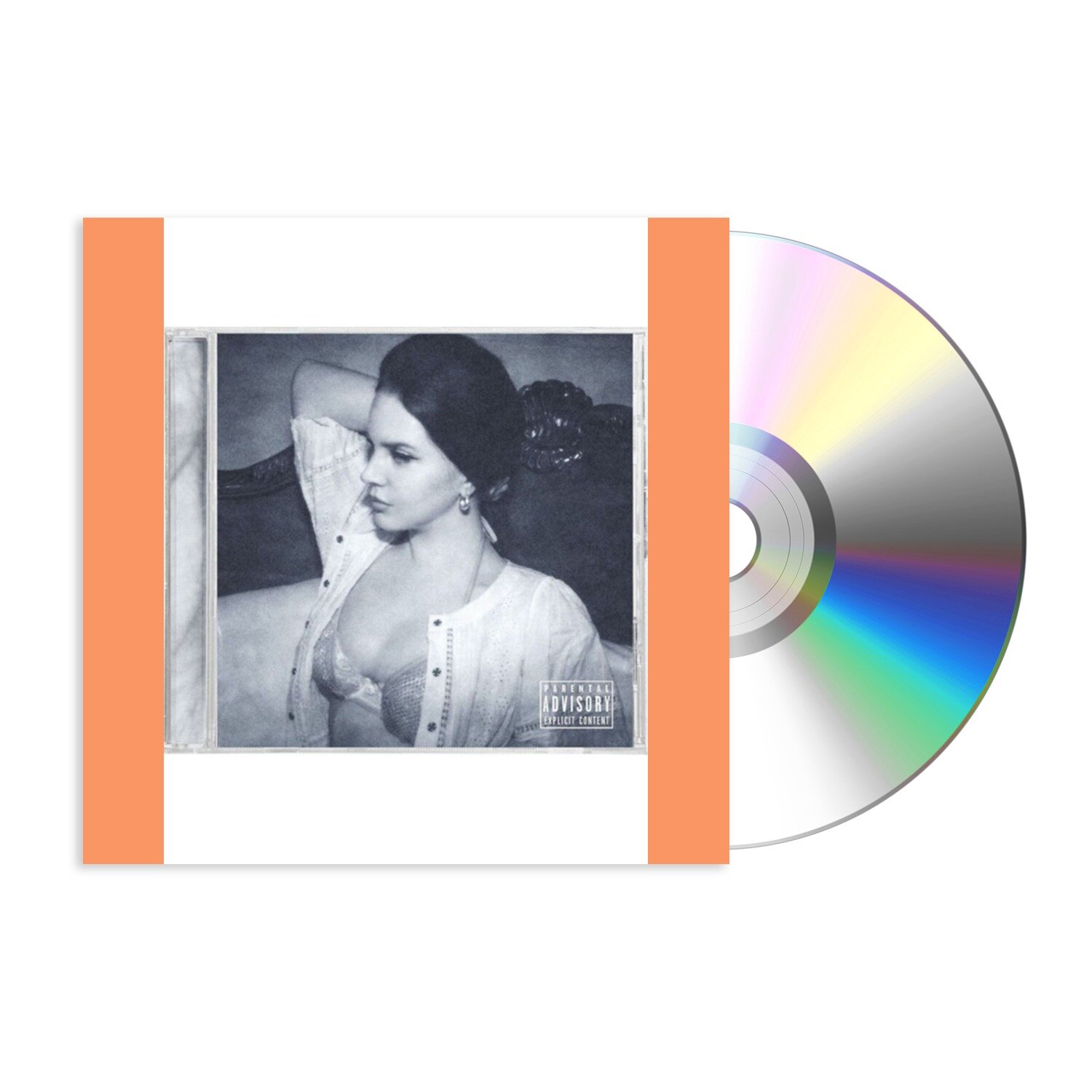 Музыка CD Lana Del Rey - Did You Know That There's A Tunnel Under Ocean Blvd COVER CD #1,