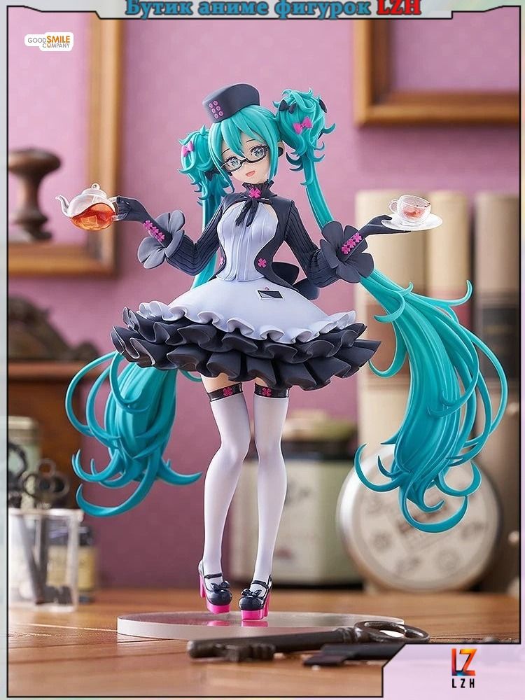 Аниме Фигурка GSC POP UP PARADE Хаунэ Мику(Hatsune Miku) в Glasses Cafe из "piapro" 18cm (LZH)