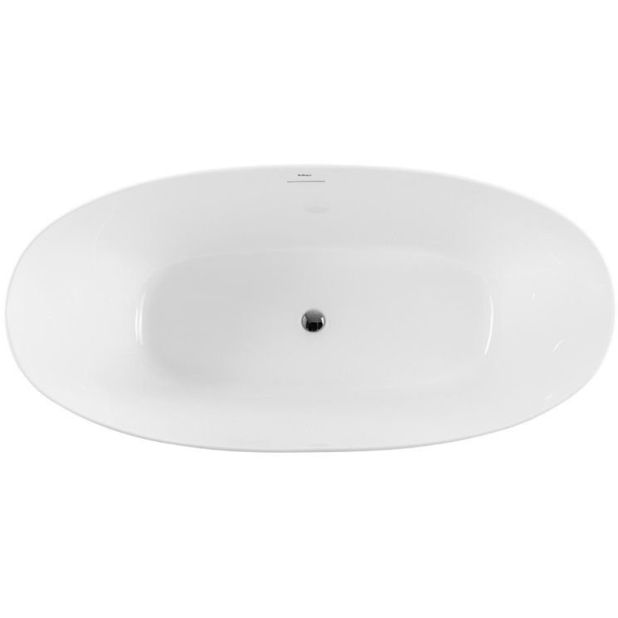 Акриловая ванна BelBagno BB415-1700-800, отдельностоящая, цвет белый