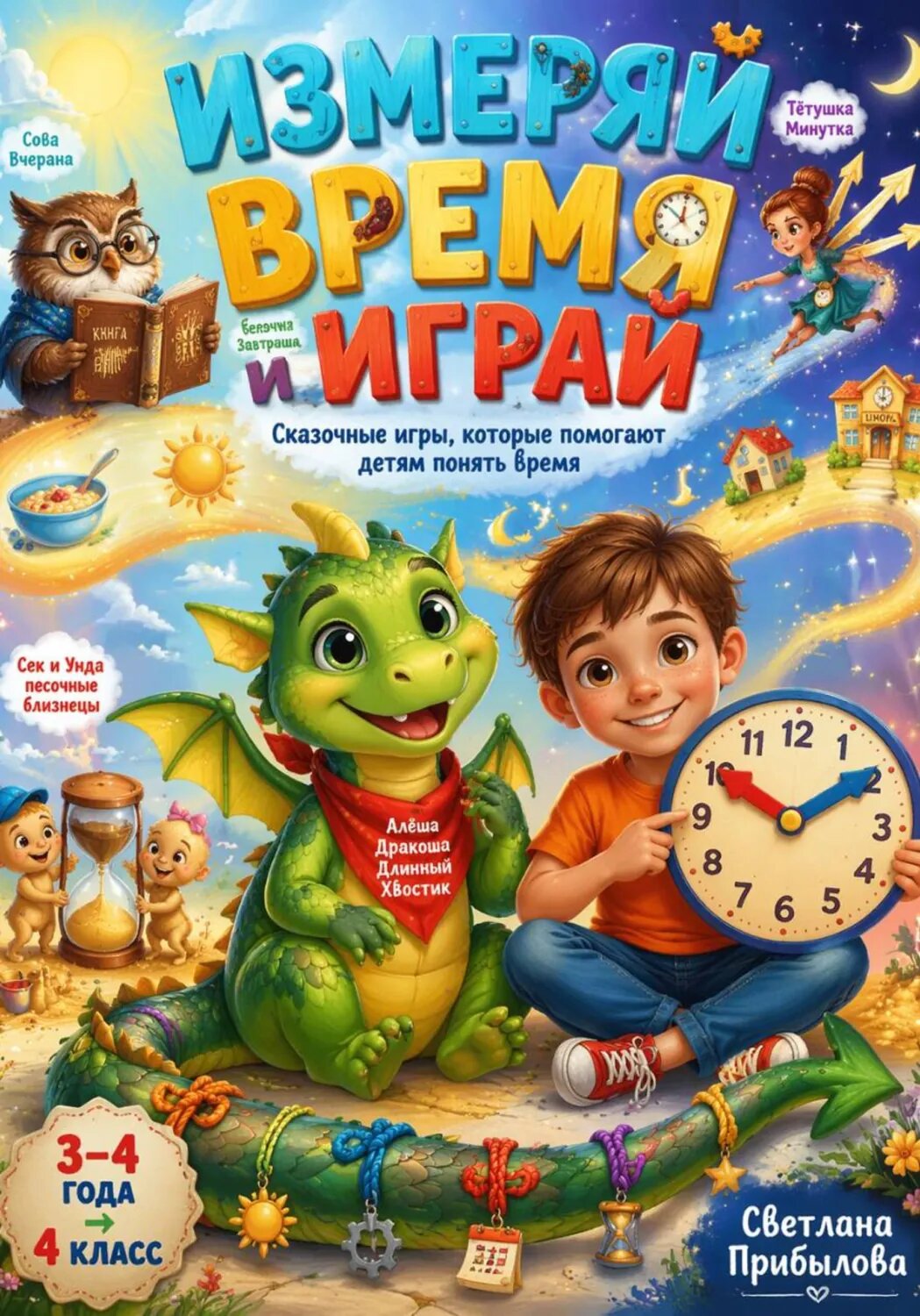 Измеряй время и играй | Сказочные игры, которые помогают детям понять время [Цифровая книга]