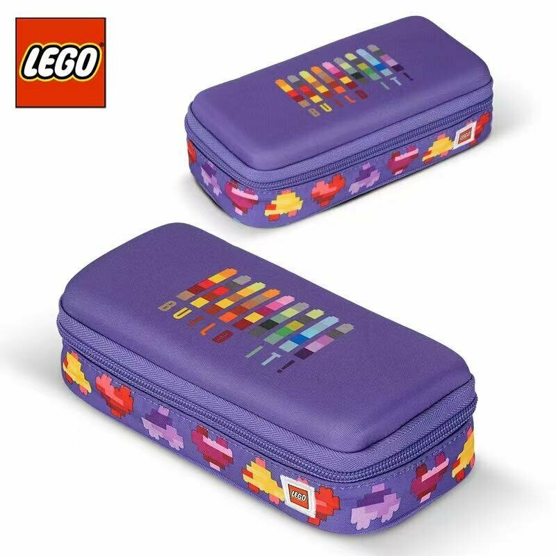 Пенал LEGO Stationery Box, Phantom Ninja Kai Student Double-Layer Cartoon Hard Shell Pencil Case, 20027