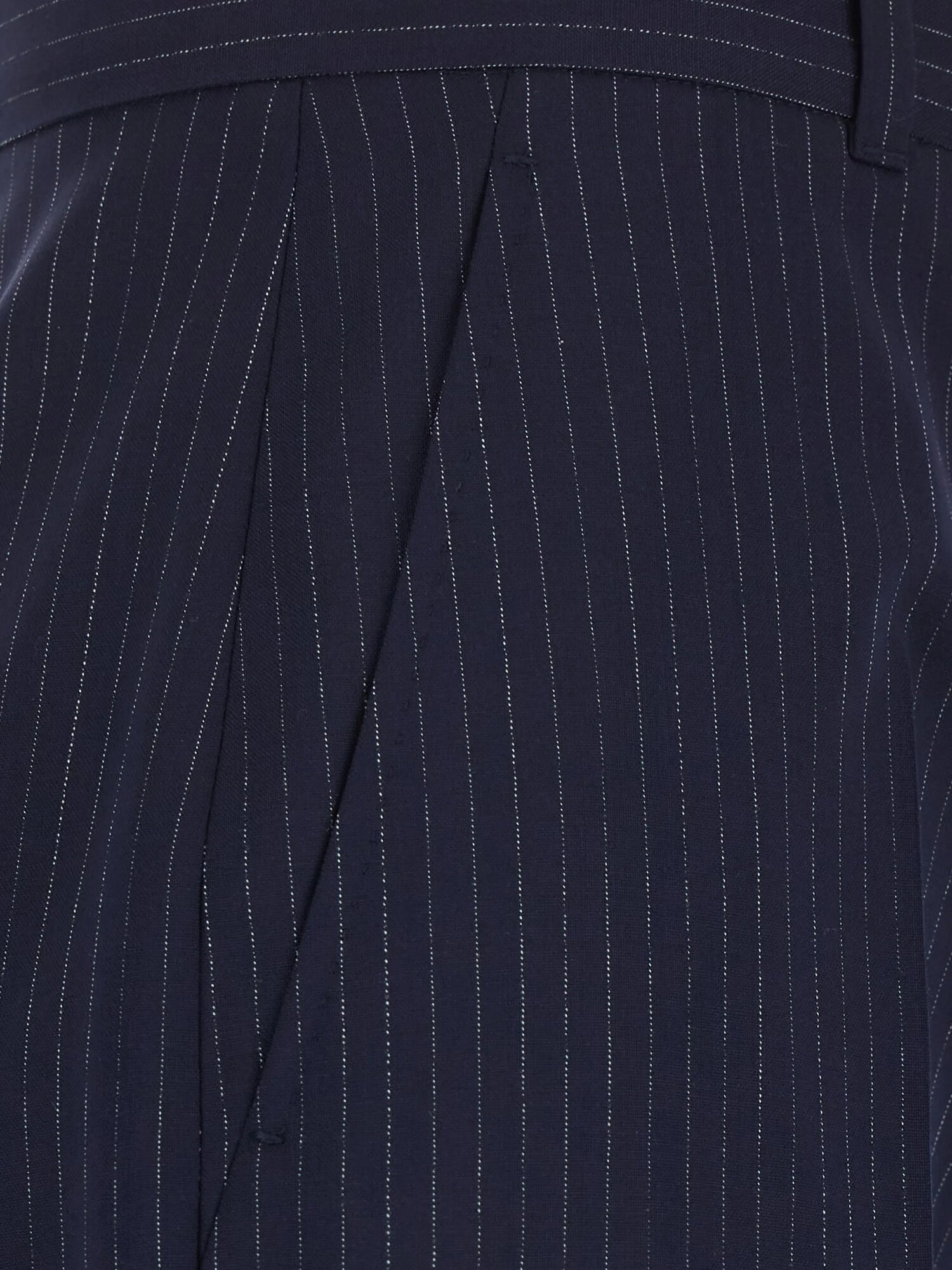 Брюки Max Mara Pinstripe-pattern trousers, размер 40 — фото 1