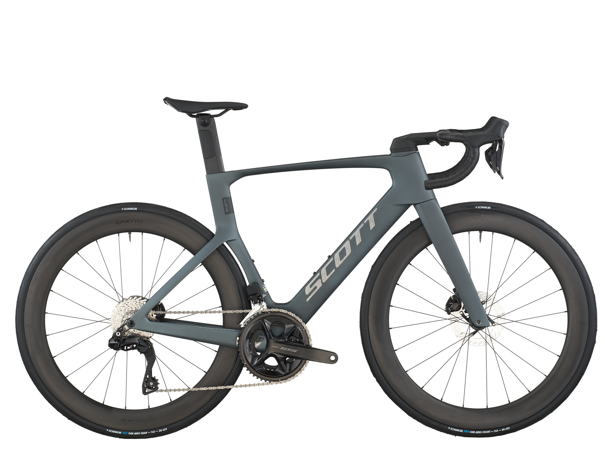 Велосипед Scott Foil RC 20 2026 (XL Серый)