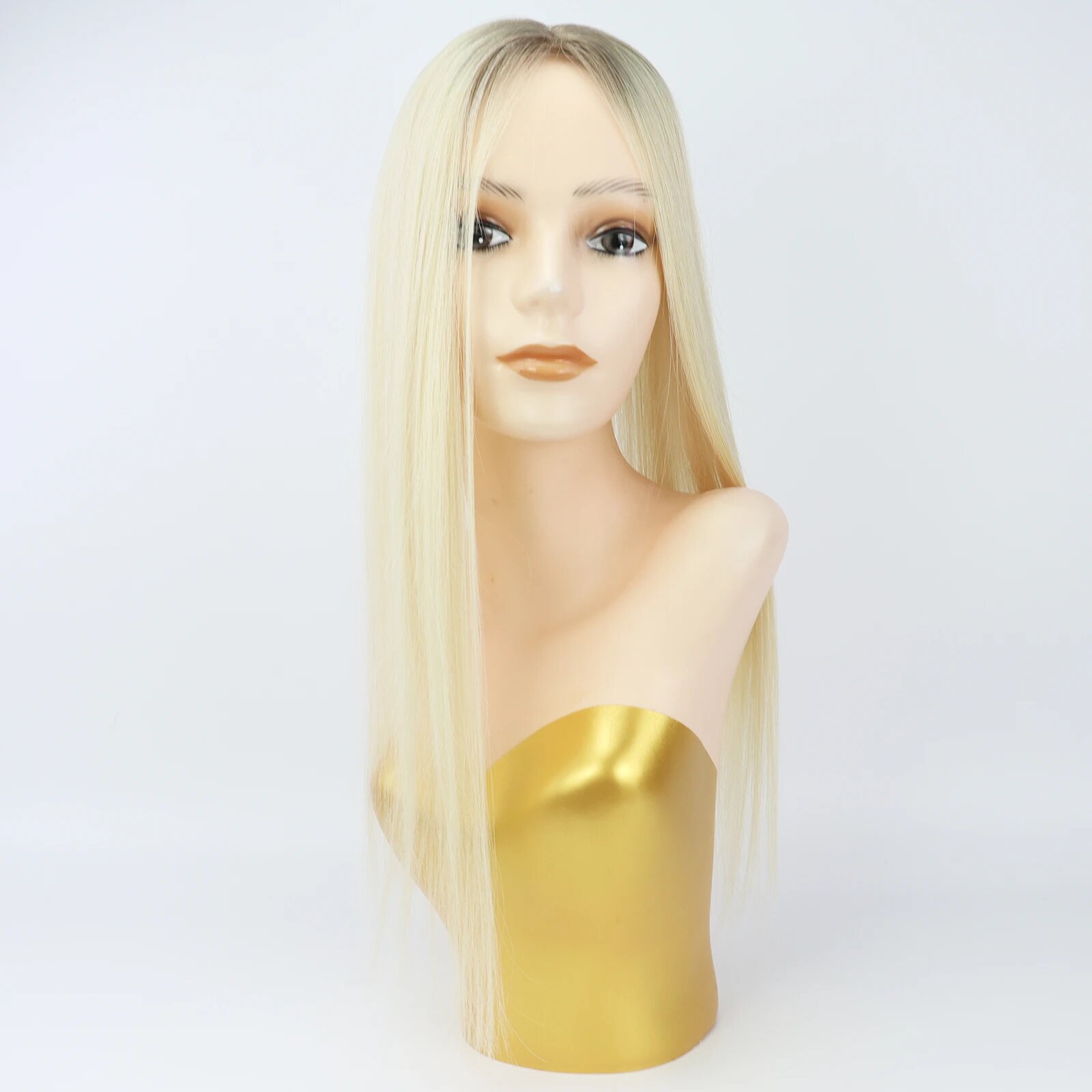 Топпер из натуральных волос VENUSENT Омбре-блонд 20 дюймов Ombre Blonde, 20 дюймов