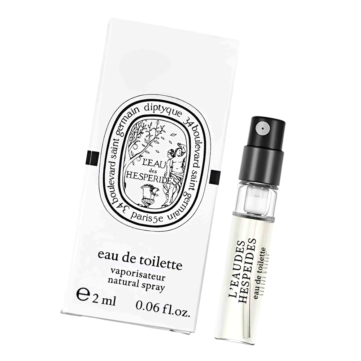 Миниатюра духов Диптик Лё Дэ Хесперид 2 мл - Diptyque L Eau De Hesperides унисекс