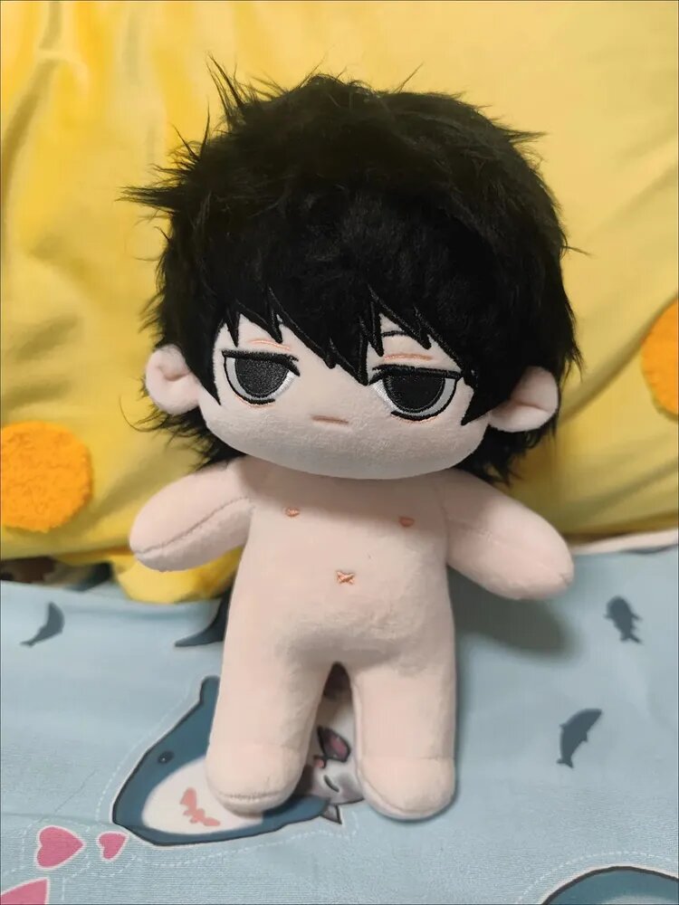 Игрушка мягкая аниме Death Note LLawliet ; Тетрадь смерти мягкая игрушка антистресс 20CM
