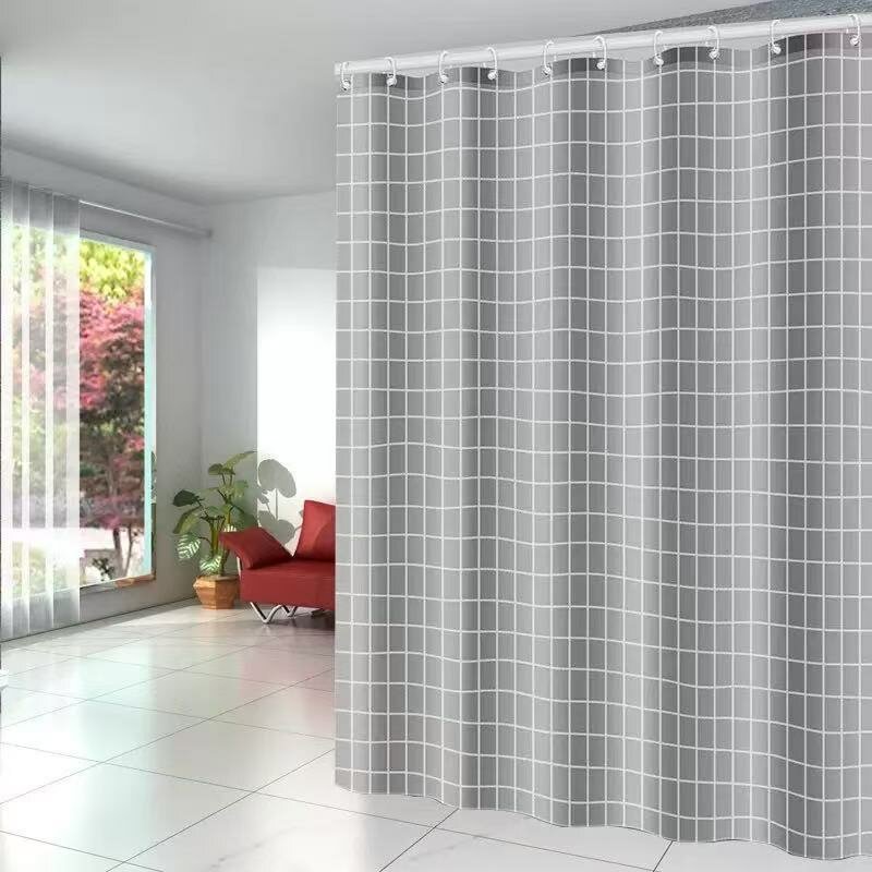 Штора для ванны "Designer", 300*180см, полиэстер, с крючками, экологичная