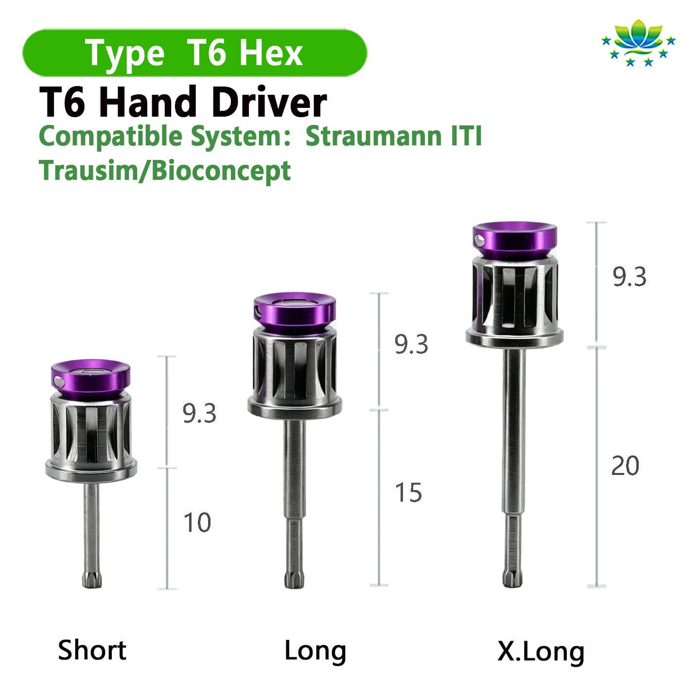 Отвертка T6 для Straumann T6 Hex X Long — фото 1