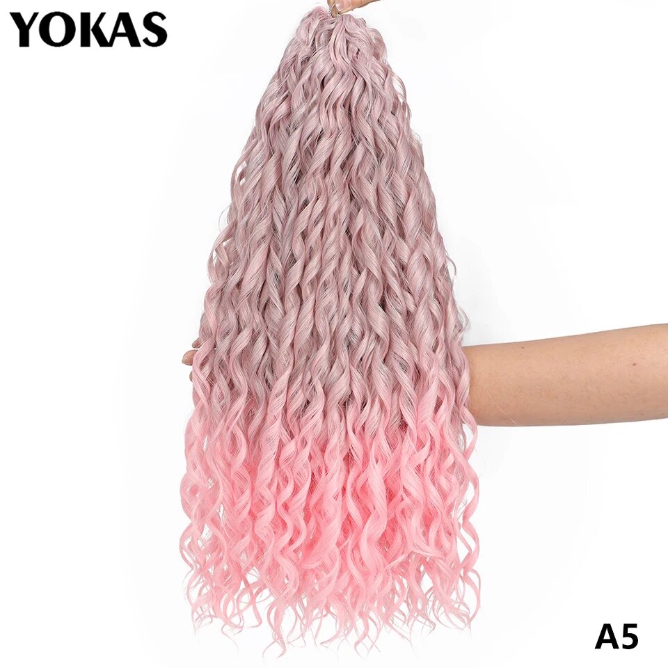 YOKAS Косы Джессика Curl A5, 3шт