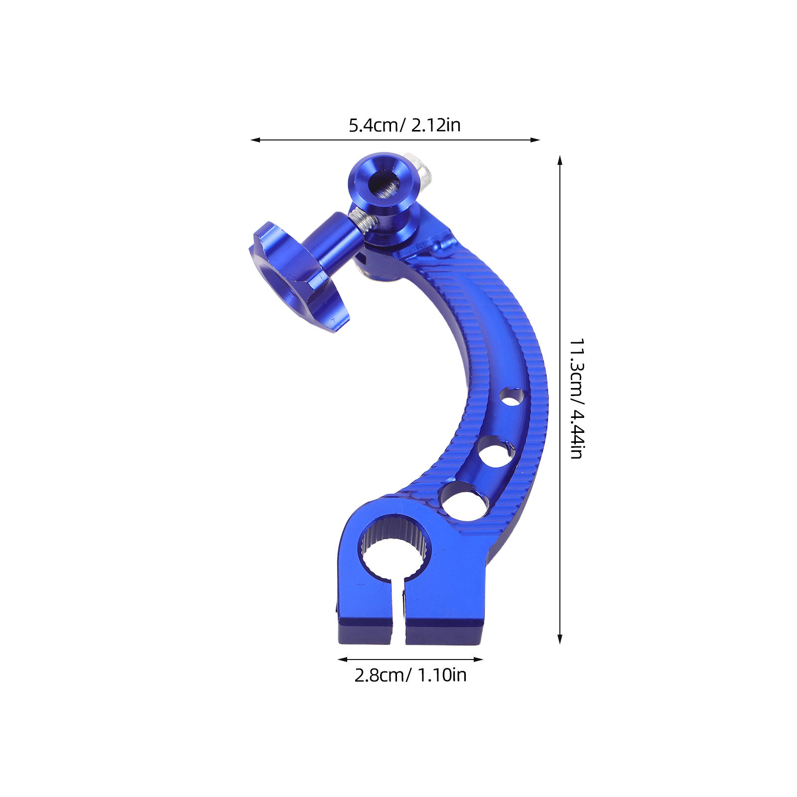 Алюминиевый тормозной рычаг cnc для мотоцикла, синий, для замены и ремонта