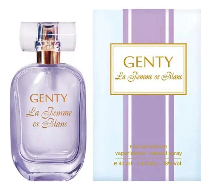 Parfums Genty La Femme Or Blanc 40 мл парфюмерная вода женская - Ля Фам Ор Блан Дженти