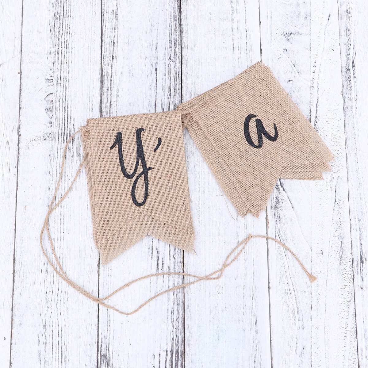 Баннер из Burlap для празднования Дня благодарения 13.00x0.20x18.00cm с листьями клена
