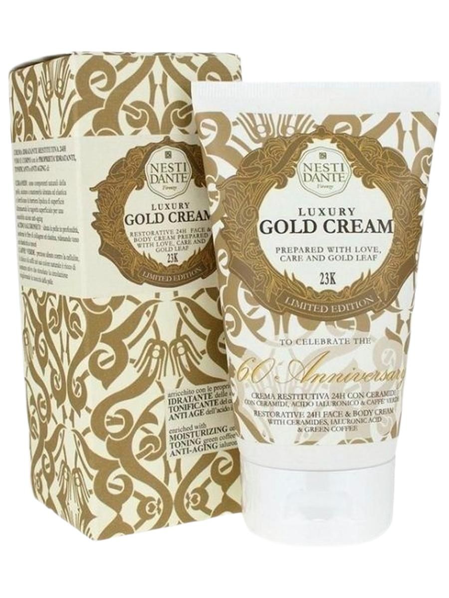 Крем Nesti Dante Luxury Gold Face & Body Cream для лица и тела, 150 мл
