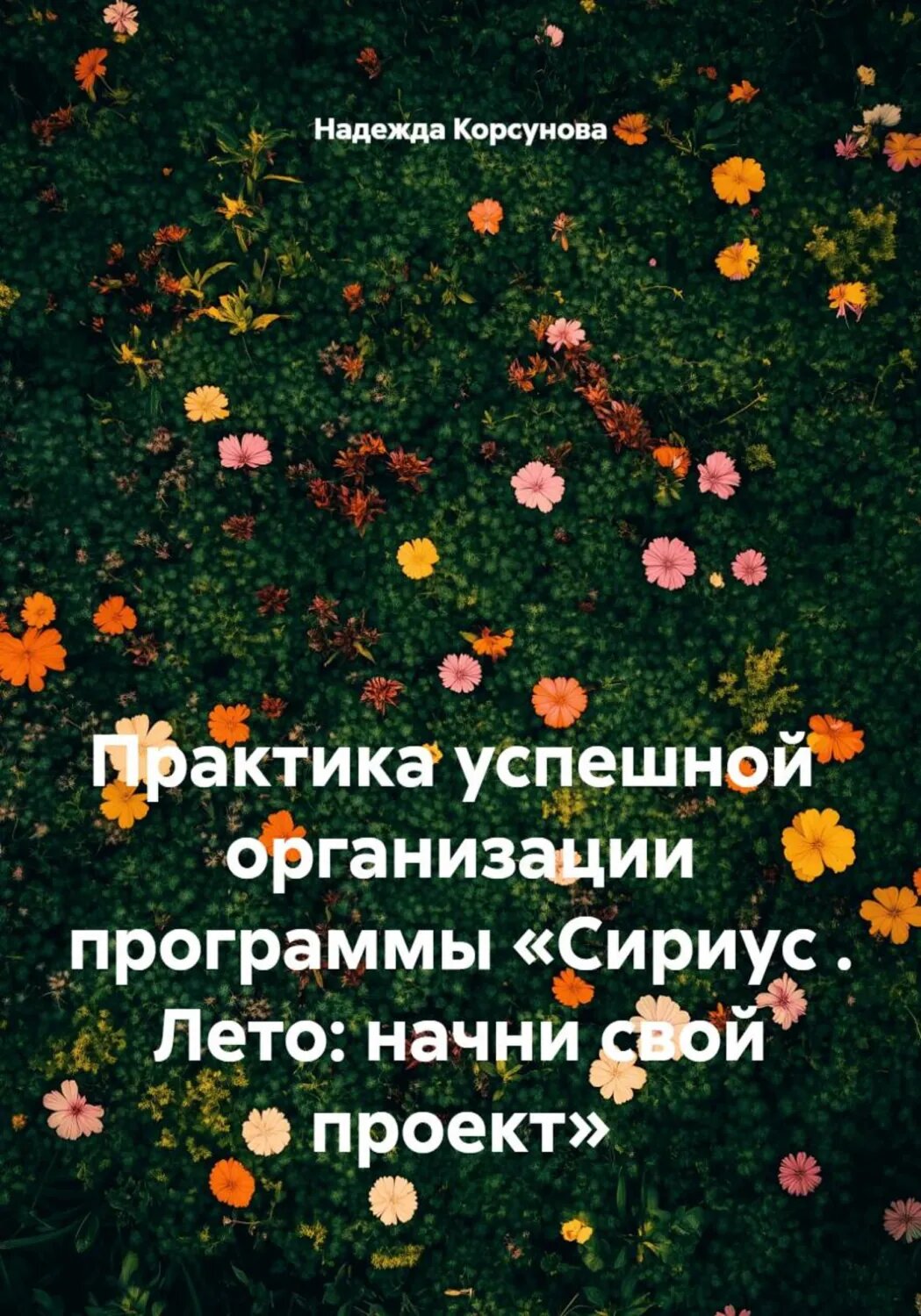 Практика успешной организации программы «Сириус . Лето: начни свой проект» [Цифровая книга]
