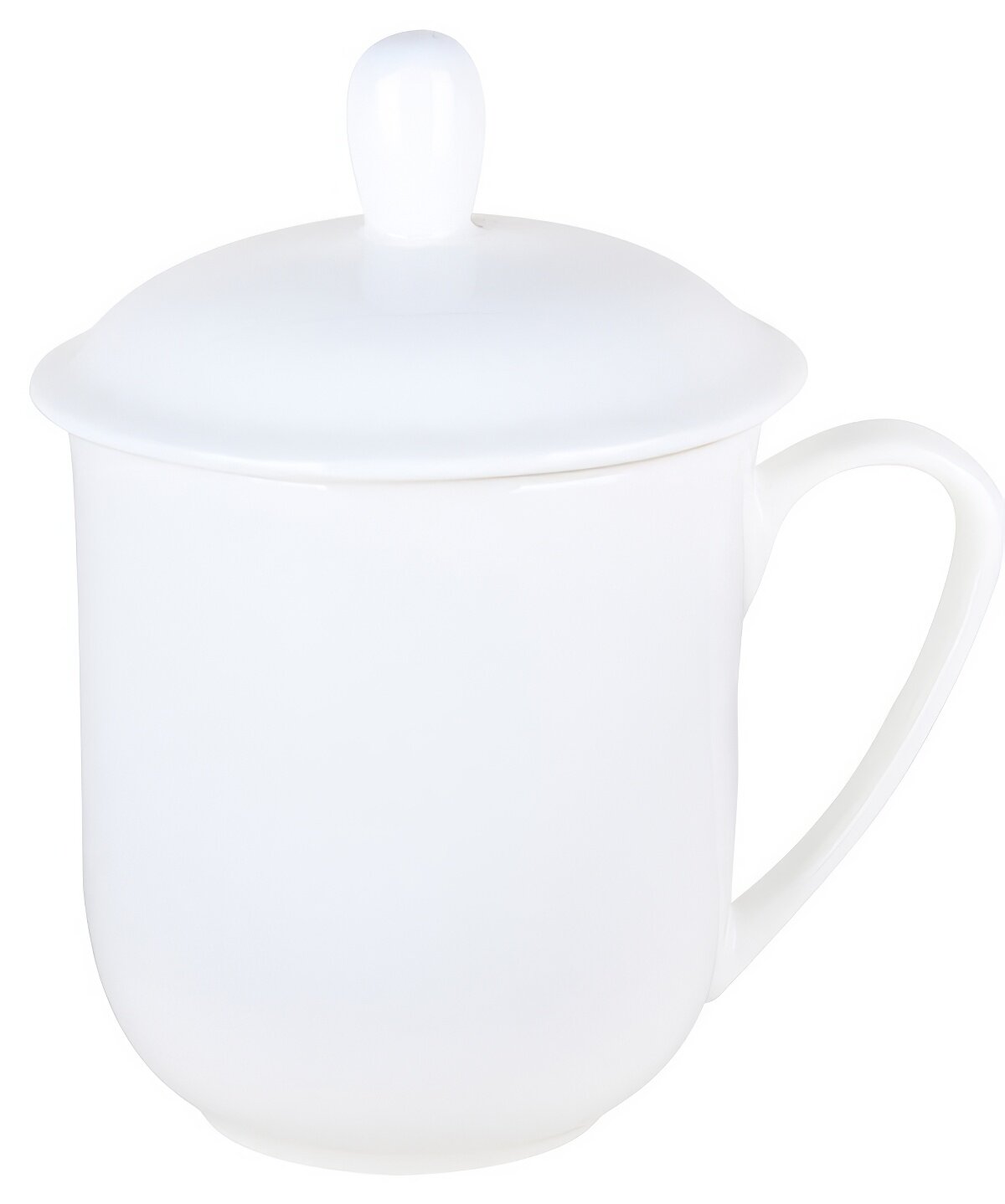 Кружка QUINSBERRY Barista 400мл с крышкой фарфор