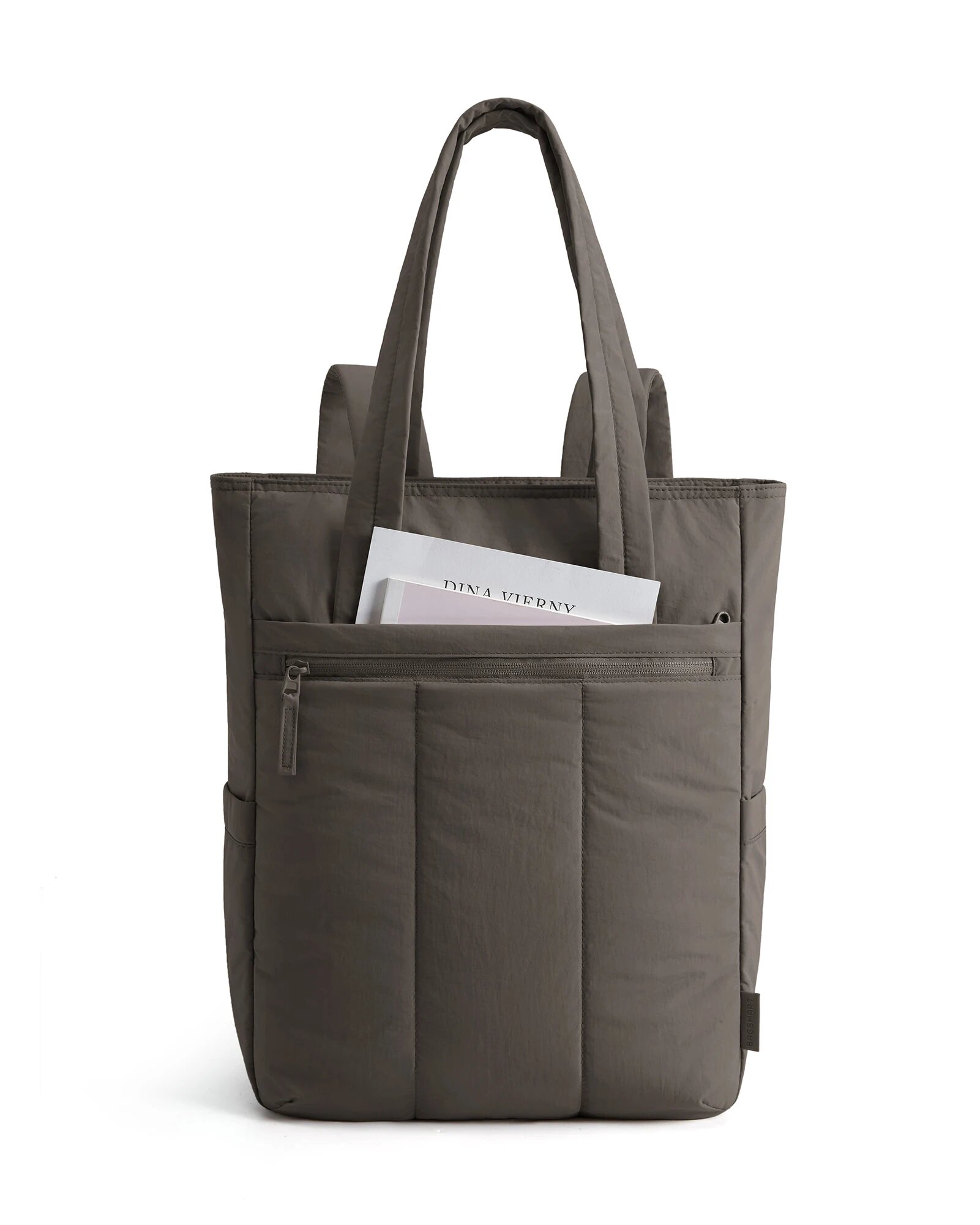 Рюкзак-тоут BAGSMART 15,6 дюймов Бежевый, Burnt brown gray
