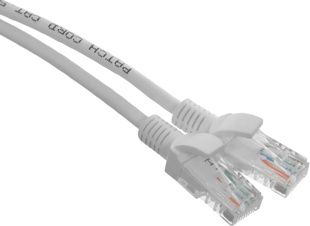 Патч-корд NTSS NTSS-PC-UTP-RJ45-5e-2.0-LSZH-WT, вилка RJ-45, вилка RJ-45, кат.5E, LSZH, 2м, белый