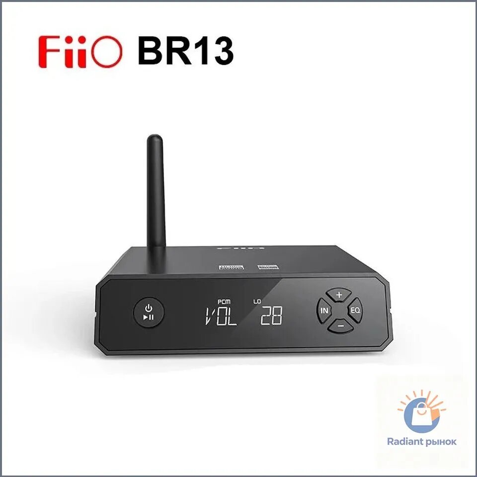 FiiO BR13 Высококачественный приемник Bluetooth 5.1 с коаксиальным/оптическим линейным входом/выходом ES9018K2M DAC+ USB-ЦАП с операционным усилителем TPA1882