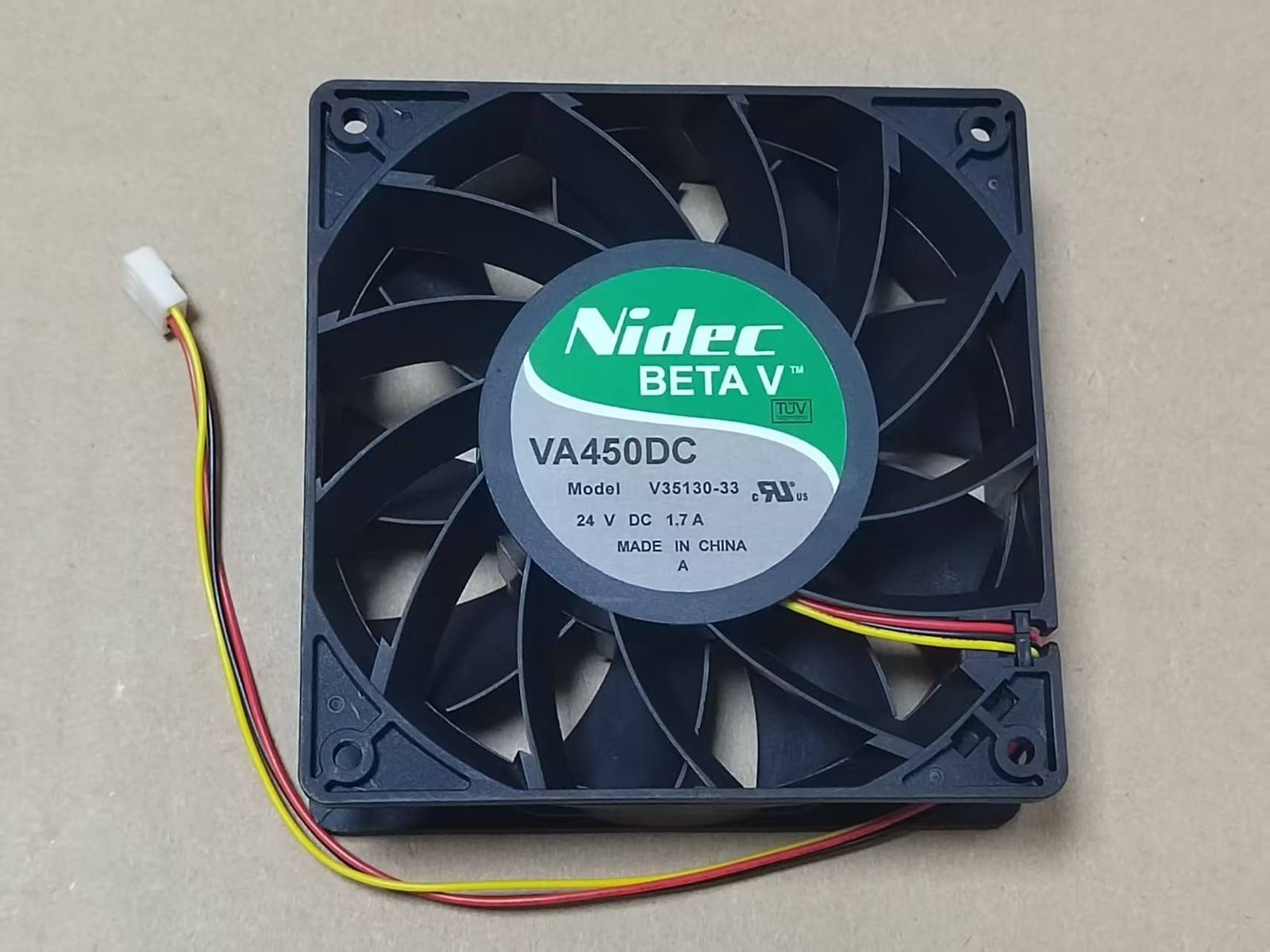 NIDEC V35130-33 DC24V 1.7A 12см инвертор, вентилятор охлаждения -