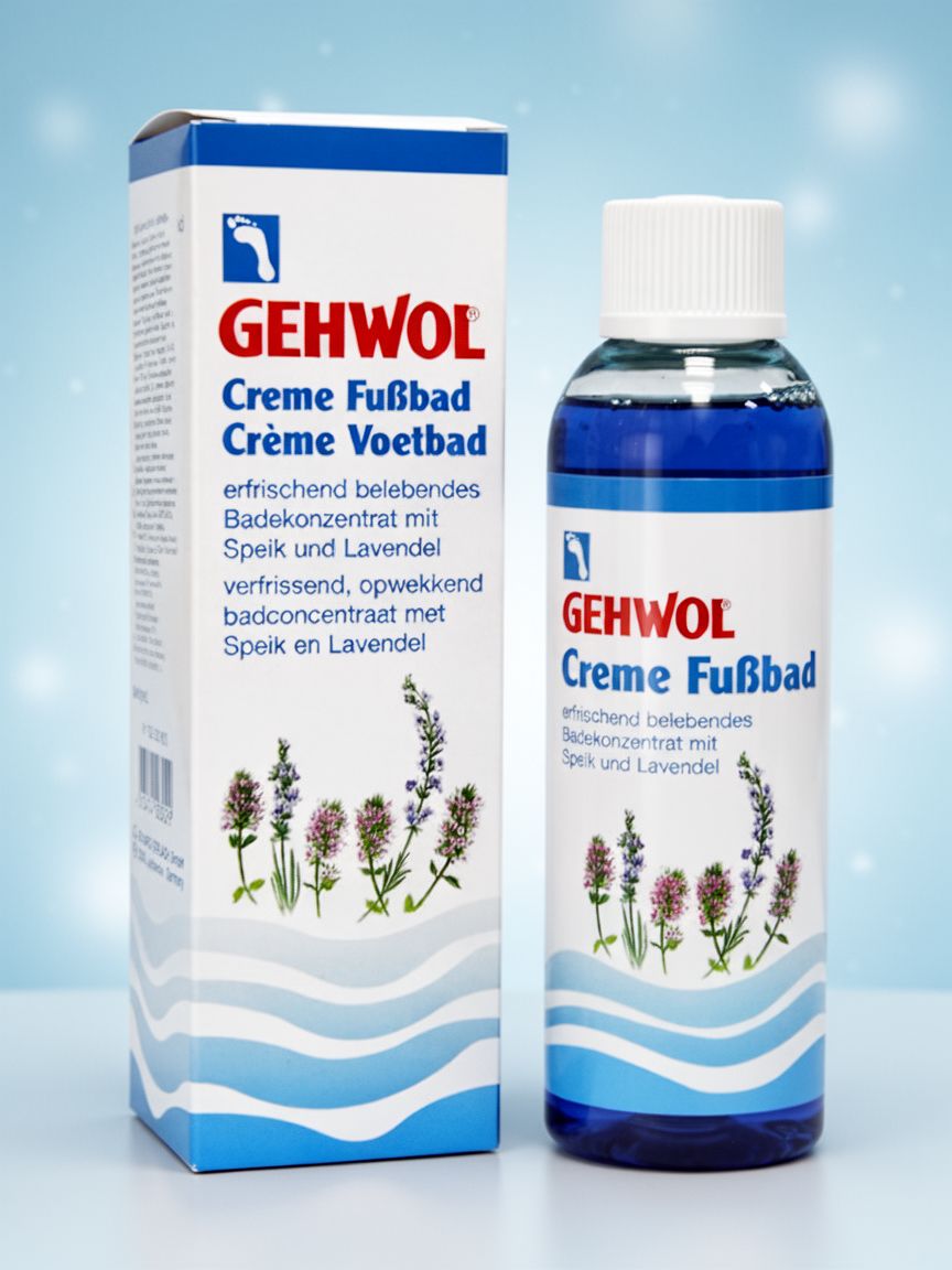 Успокаивающая крем-ванна для ног с лавандой GEHWOL Creme Fussbad, 150 мл