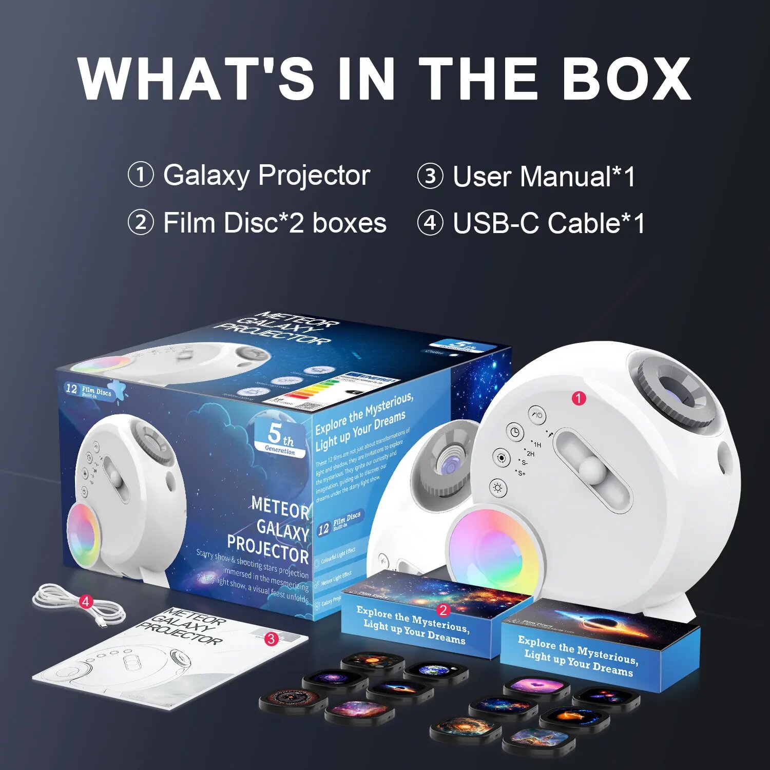 Visason Galaxy Проектор Звездного Неба
