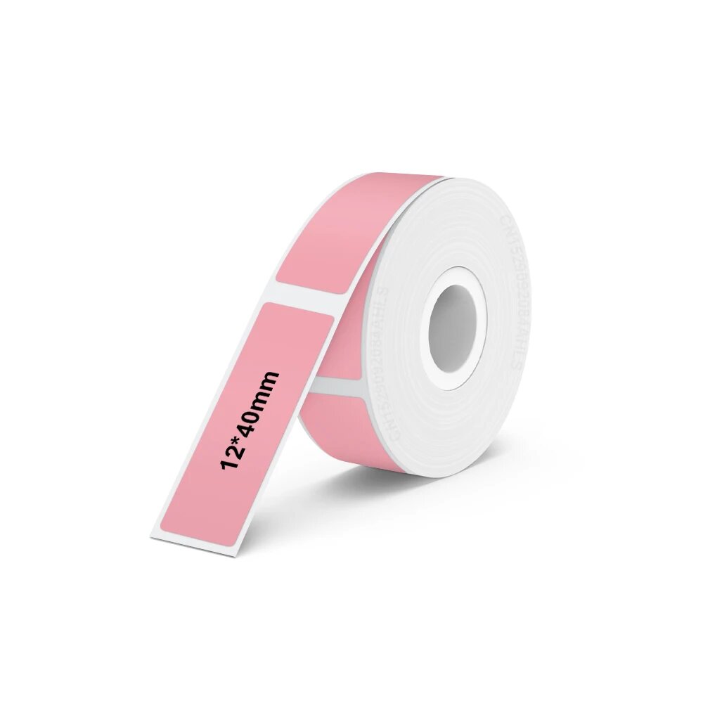 Лента этикеток Marklife 12x40mm Pink