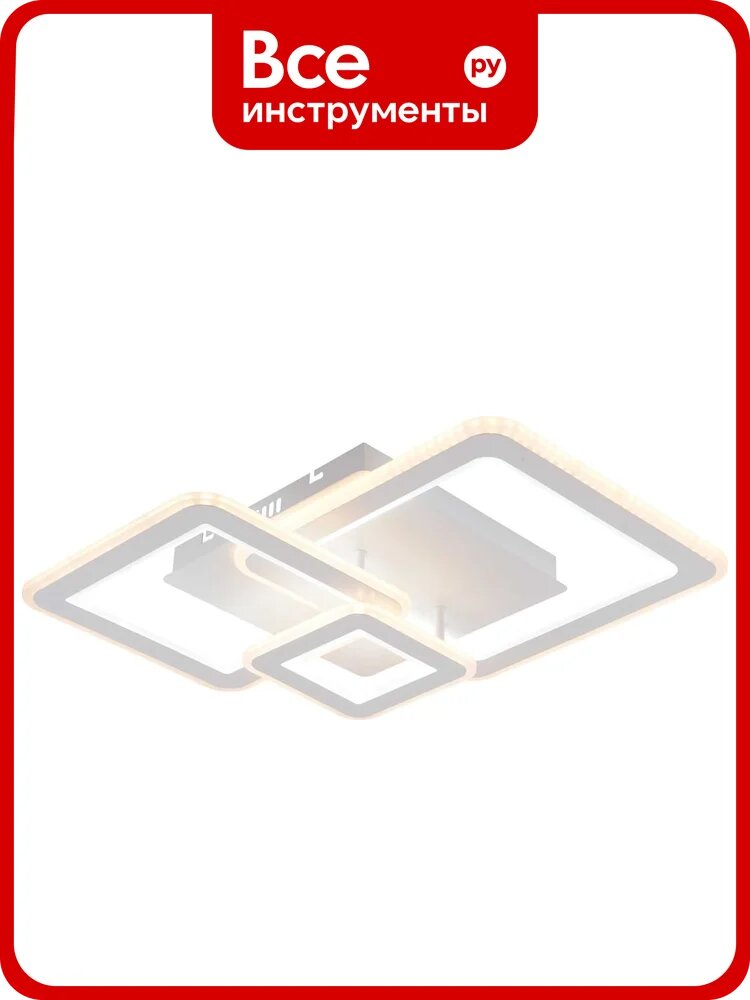 Светильник потолочный светодиодный Rivoli Mirela 6142103 LED 95 Вт 3000 6000 К с пультом Б0062231