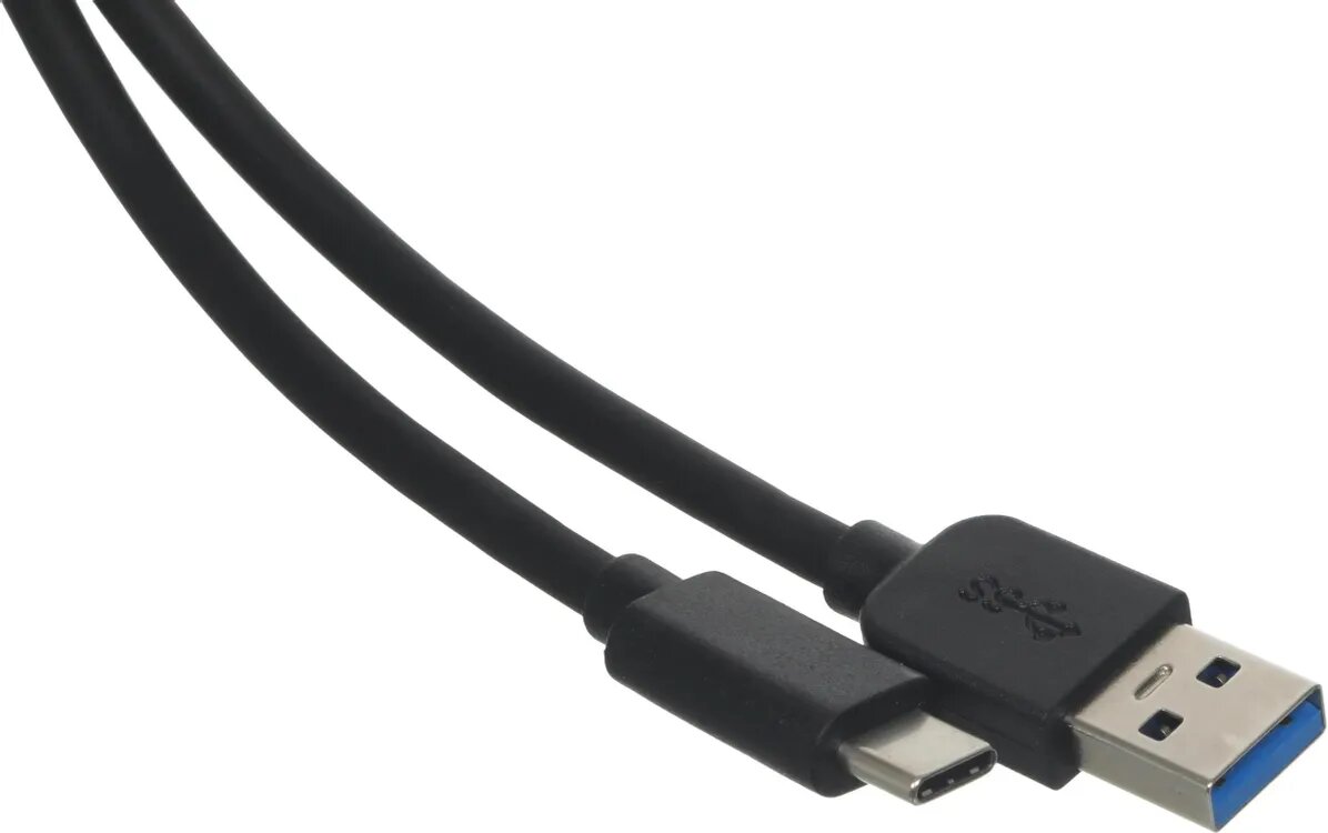 Кабель Buro USB Type-C (m) - USB (m), 1м, 3A, черный