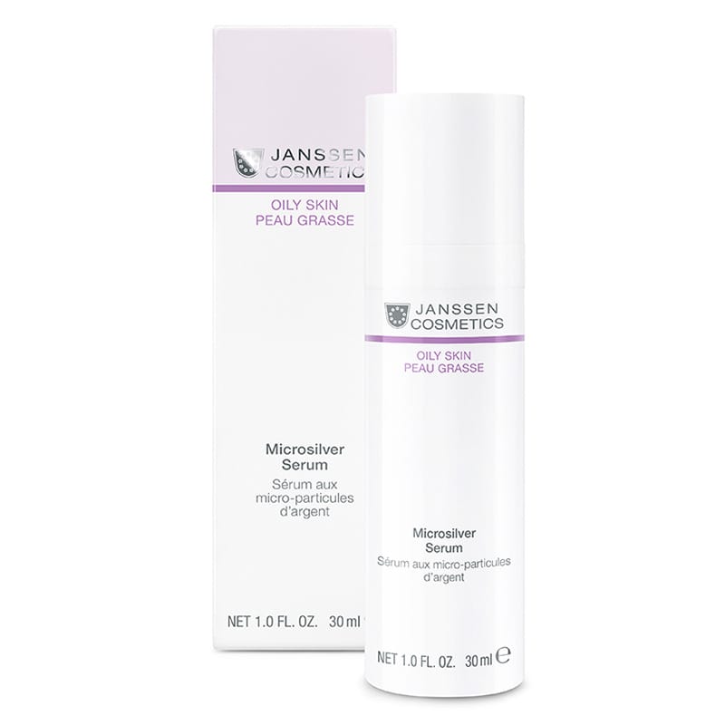 Сыворотка для ухода за кожей Janssen Cosmetics Microsilver Serum сыворотка с микро-серебром и гликолевой кислотой 30 мл