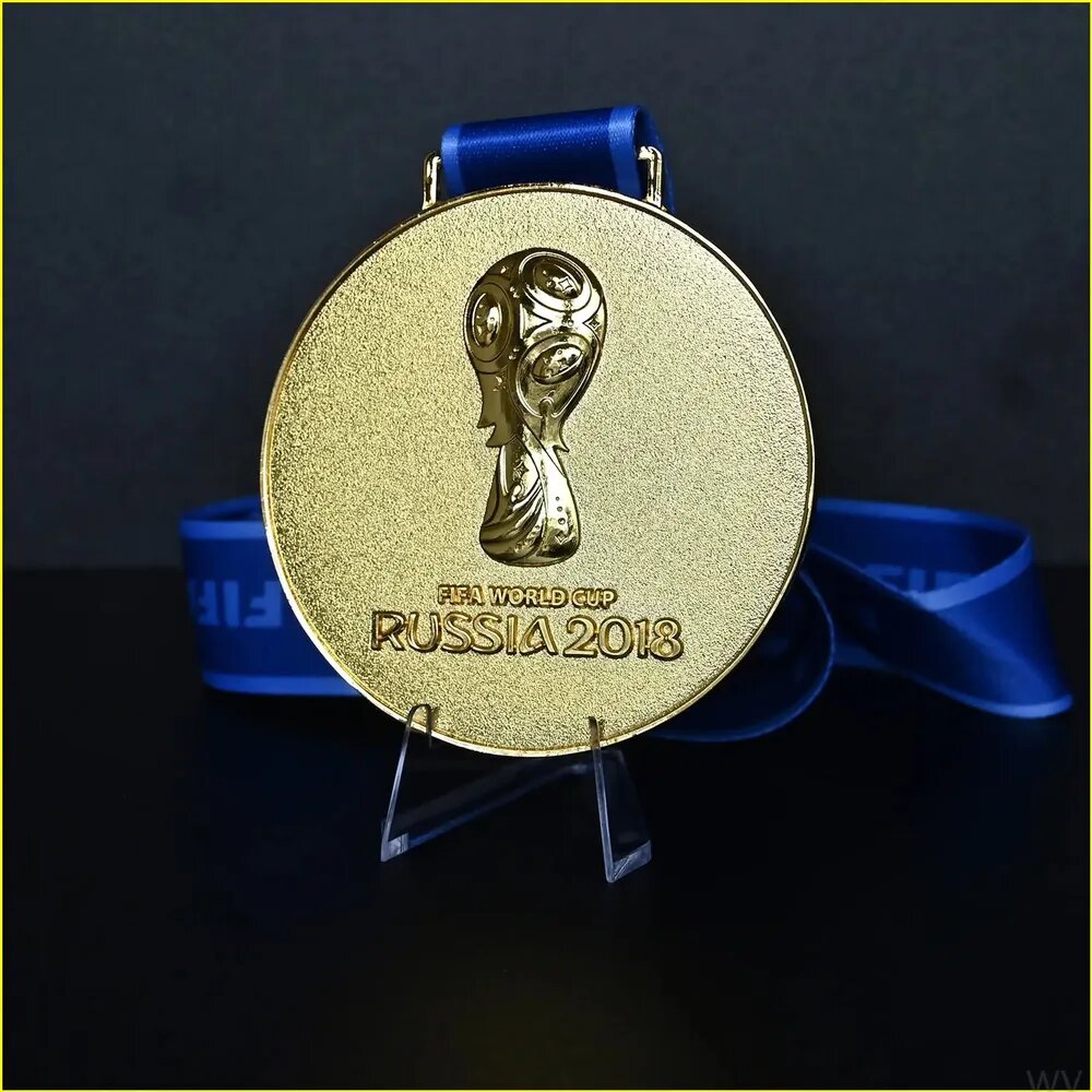 Эксклюзивные медали победителя ЧМ2018 по футболу, Россия
