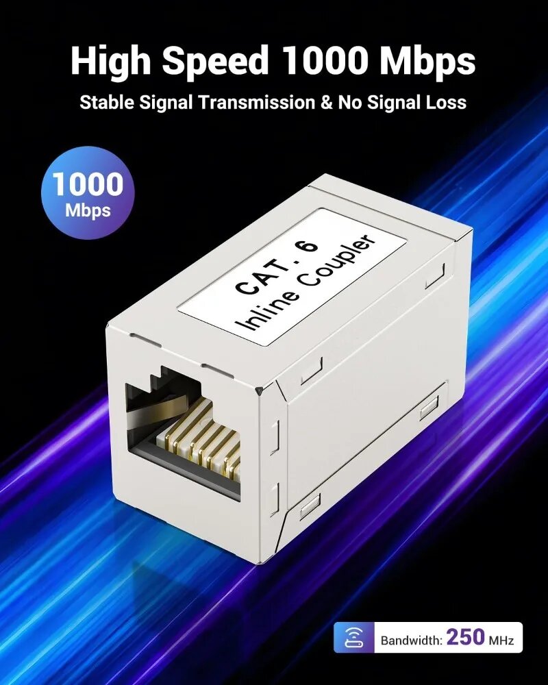 CAT 5e Inline Coupler, 1PCS — фото 1