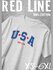 Футболка Red Line, размер 4XL, белый