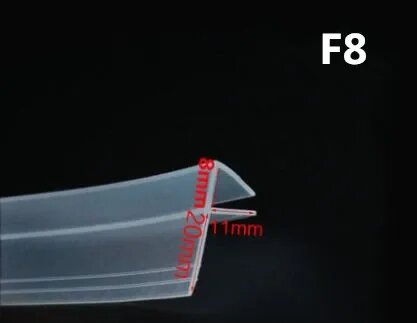 Силиконовый уплотнитель F8mm, 10M