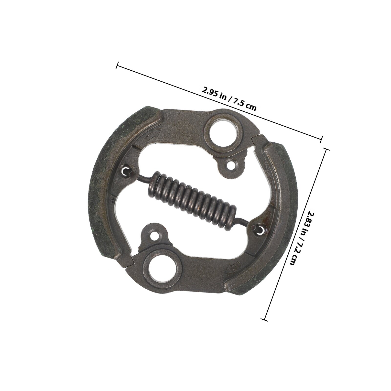 Коробка Передач Для Газонокосилки Серебристая 7.50X7.20X1.40Cm