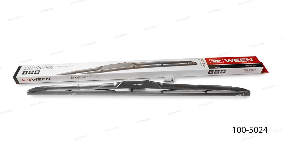 Стеклоочиститель гибридный 24"/600mm адаптер крючок