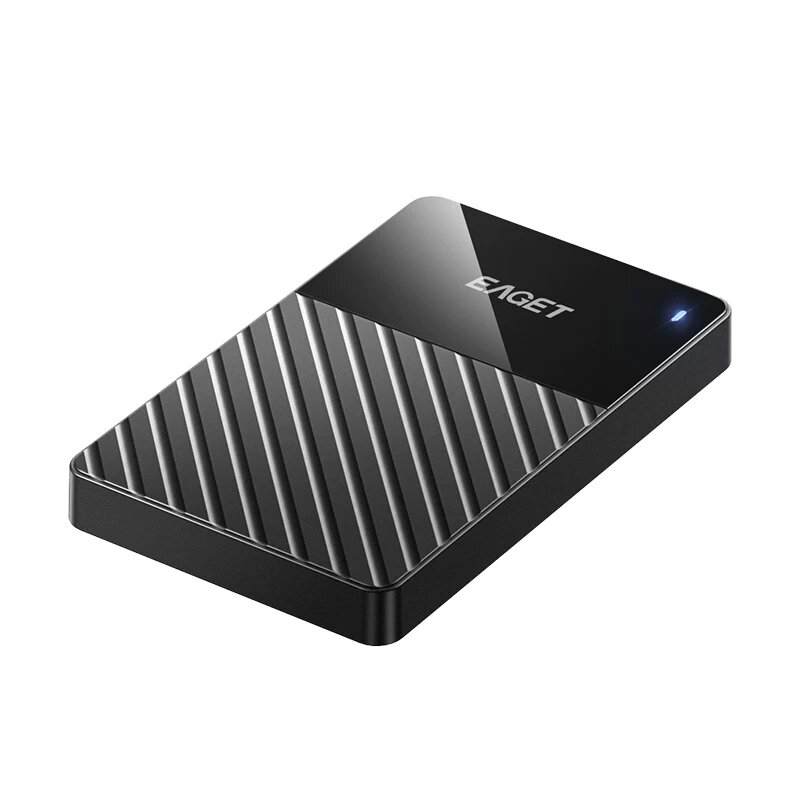 Мобильный жесткий диск Yijie G26 320 ГБ, USB 3.0, ониксово-черный, скорость 5 Гбит/с, официальный комплект