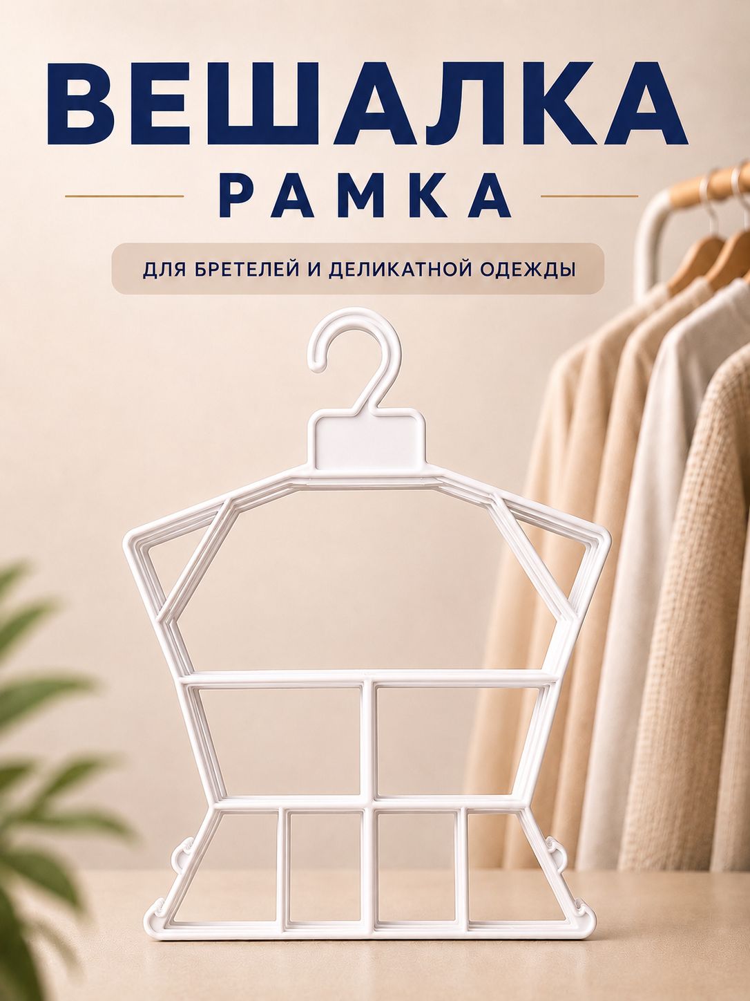 Вешалка плечики, 34.0 см, 10 шт