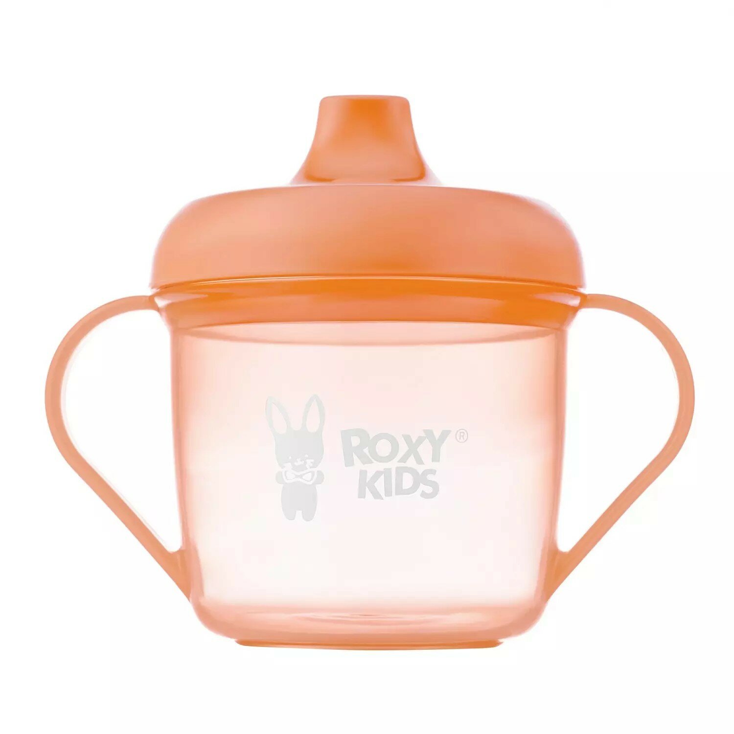 Кружка-поильник с носиком персиковый Roxy-Kids RFD-005-O