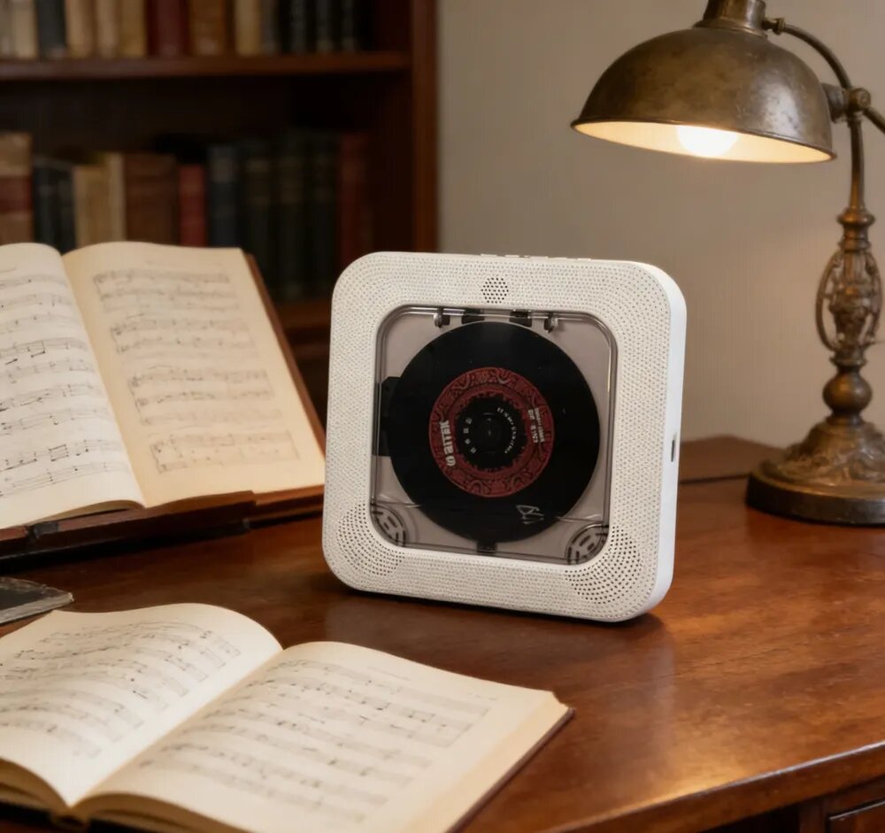 Многофункциональная домашняя Bluetooth-колонка, ретранслятор английского языка для студентов, проигрыватель музыкальных дисков/альбомов.