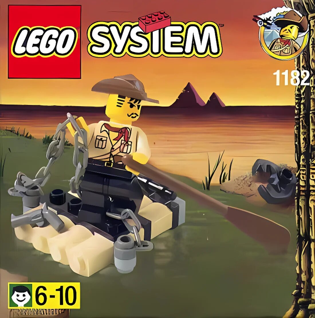 Конструктор Lego Adventurers 1182 Плоти Джонни Грома