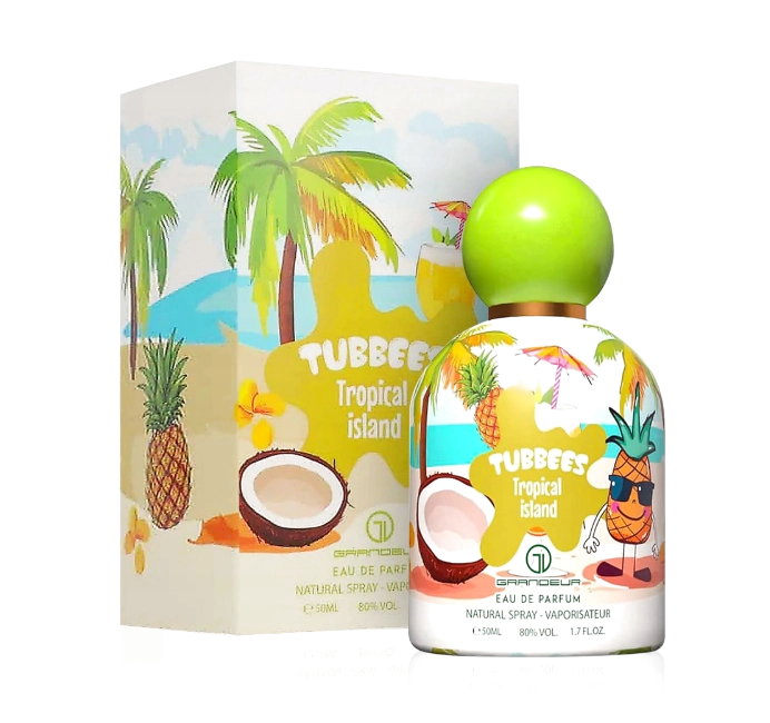Tubbees Tropical Island парфюмерная вода 50 мл - аромат унисекс Тропикал Айленд